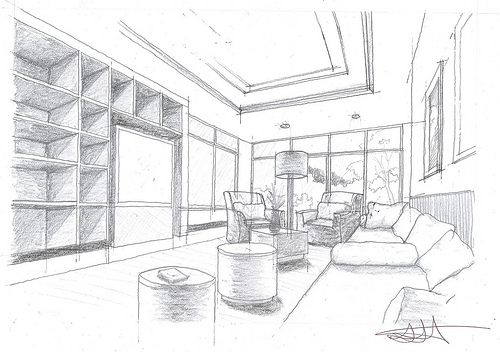 How to Draw a Good Looking Room | Beautiful Drawing