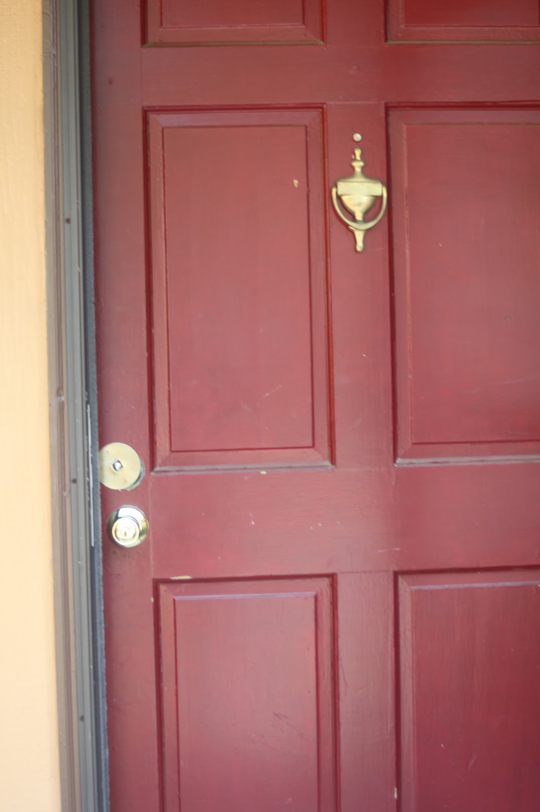 love + d.i.y. - a home improvement diary.: Our BRIGHT Front Door