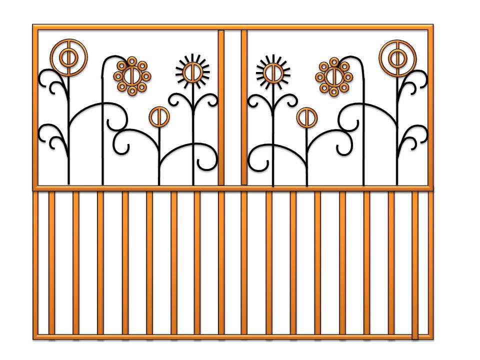 Beberapa ide sederhana memilih bentuk pagar untuk taman yang disukai ...