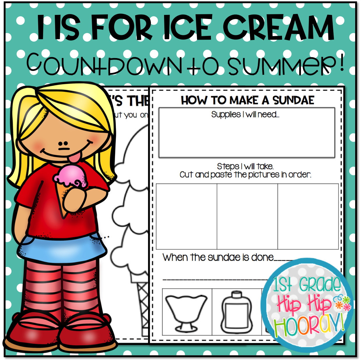 1st Grade Hip Hip Hooray!: ABC Countdown to Summer!