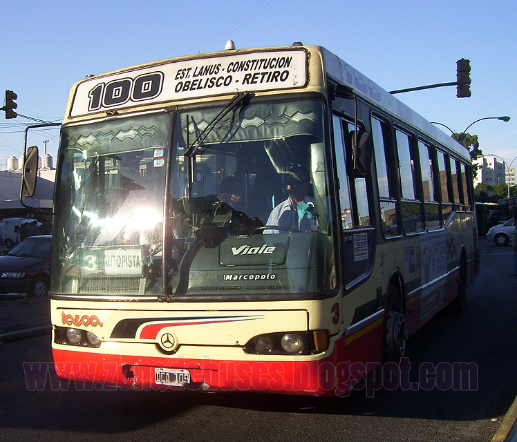 Colectibus - Zona de Buses: LINEA 100