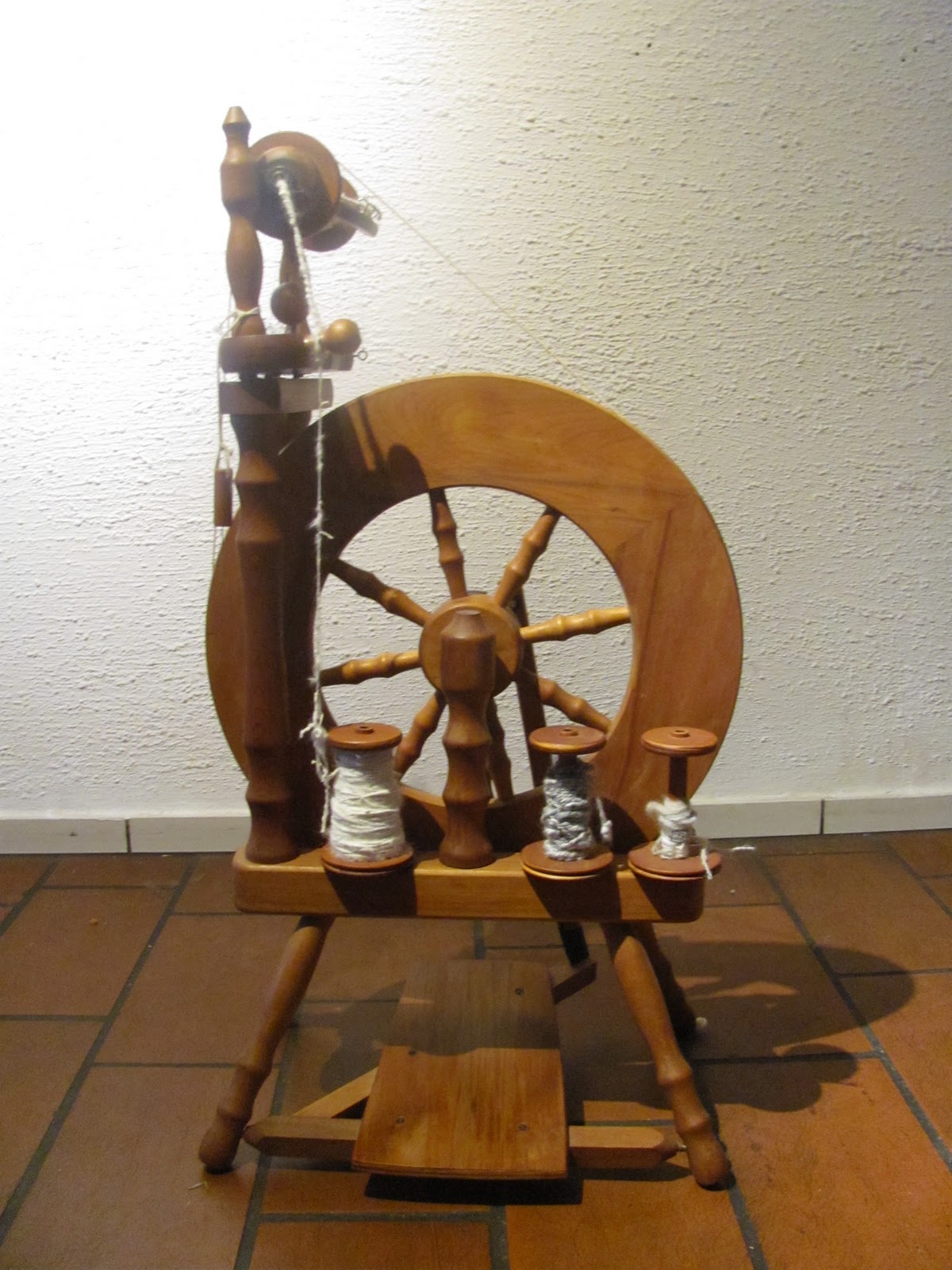Frau Seidenhase: Ashford Spinnrad