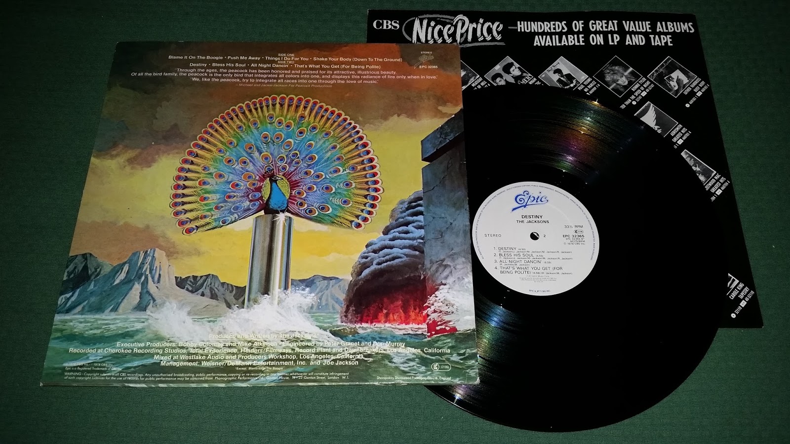 The Michael Jackson Showroom: THE JACKSONS : LP ALBUMS