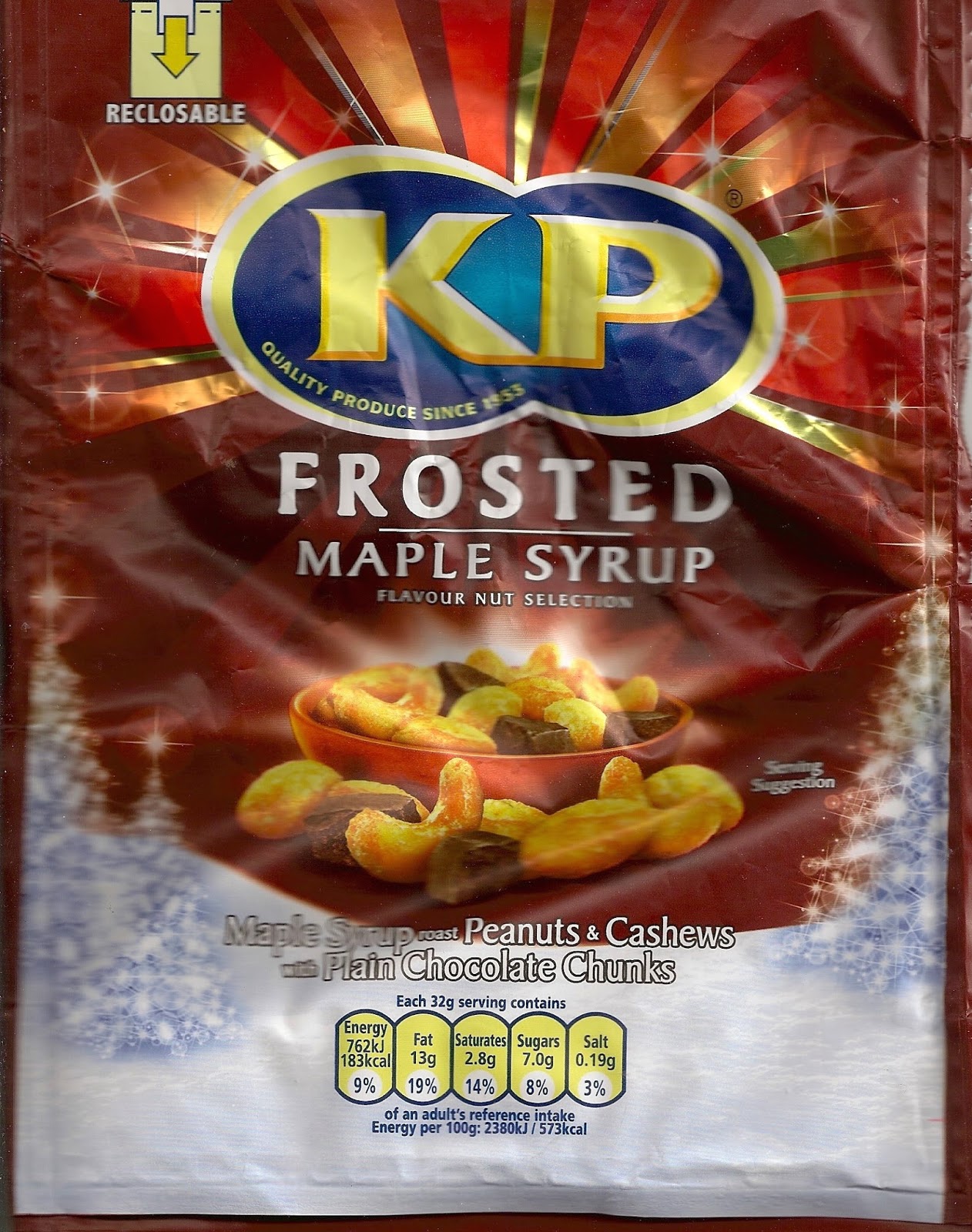Cheeseburger Crisps & Other Stories: KP Frosted Maple Syrup Roast ...