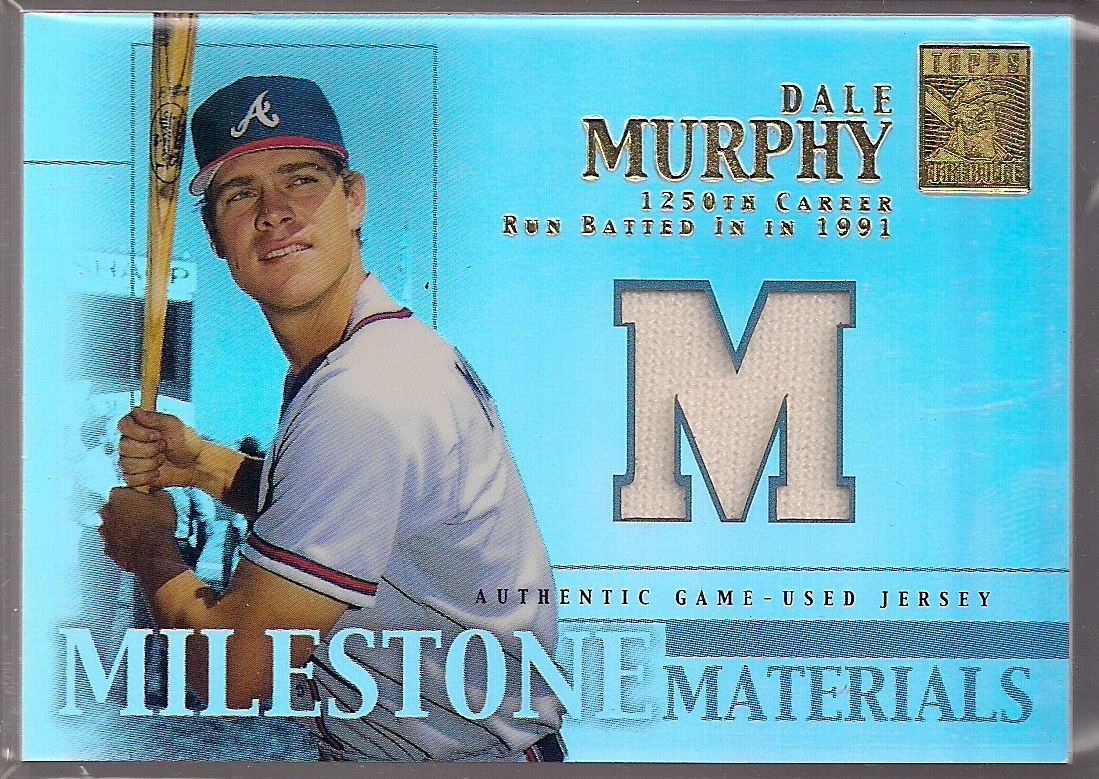 Maddux, Glavine and Smoltz: Relic Collection: Dale Murphy