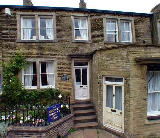the Brontë Sisters: The Bronte birthplace inside