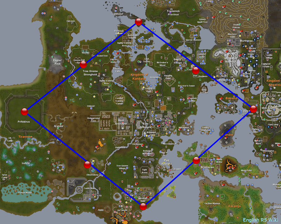 RuneScape Tephix: Novas Árvores: de Cristal e Anciãs