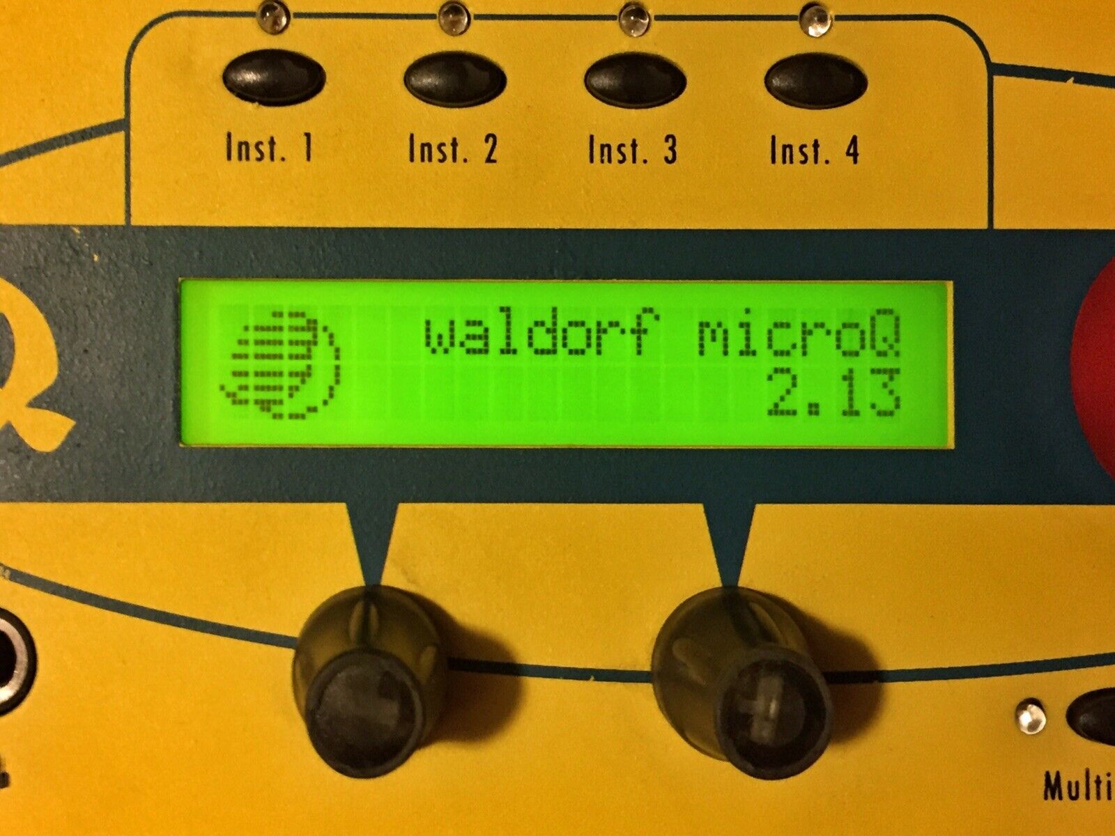 MATRIXSYNTH: Waldorf Micro Q Synthesizer SN 0410051067