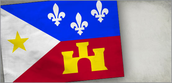 Tales from the Bayou : The Acadian (Cajun) Flag