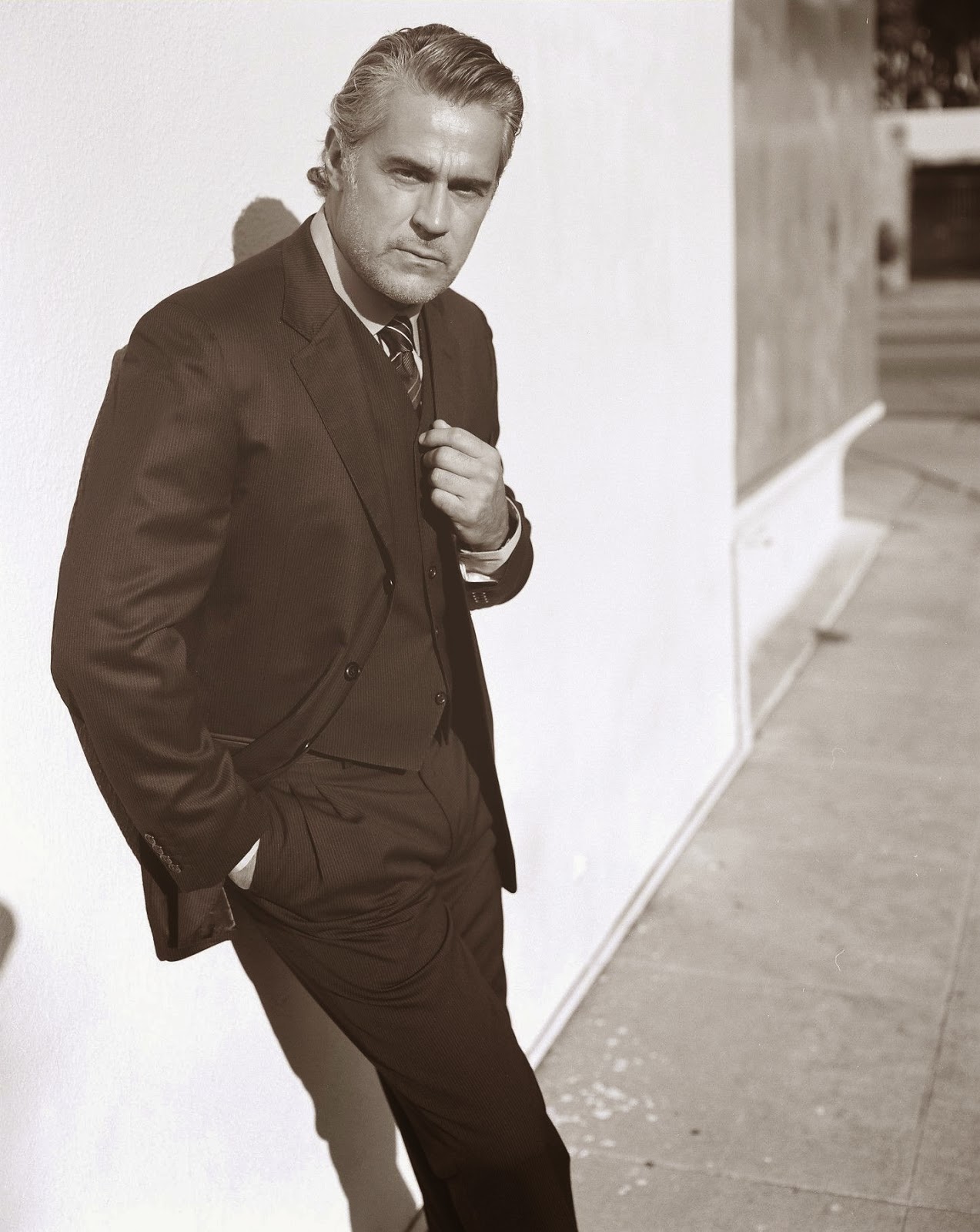 Actor "EDOARDO COSTA" Photographed in Hollywood 2/2014