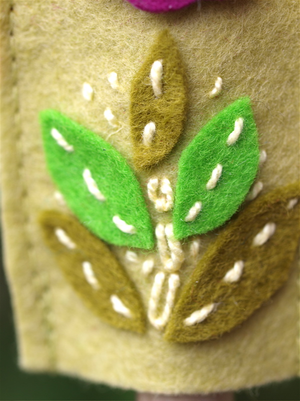 By Hook and Thread: flower puppet