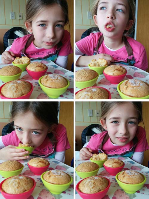 horneAndo Algo: muffins marmolados con dulce de leche | nace una junior ...