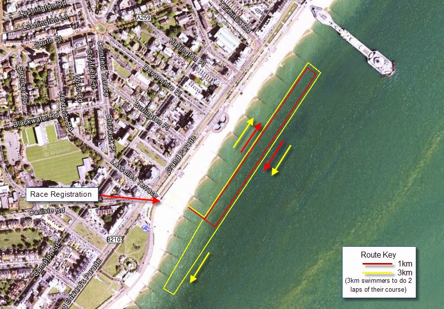 VisitEastbourne: The Big Sea Swim – Interview with Jenny Horridge