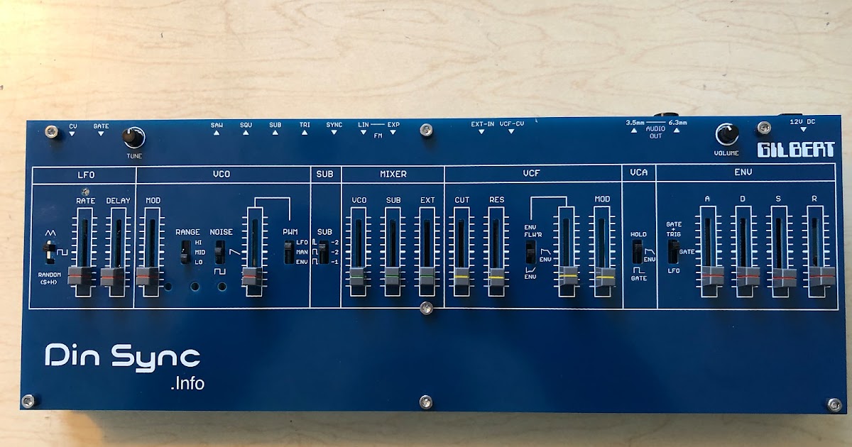 MATRIXSYNTH: Dinsync GILBERT