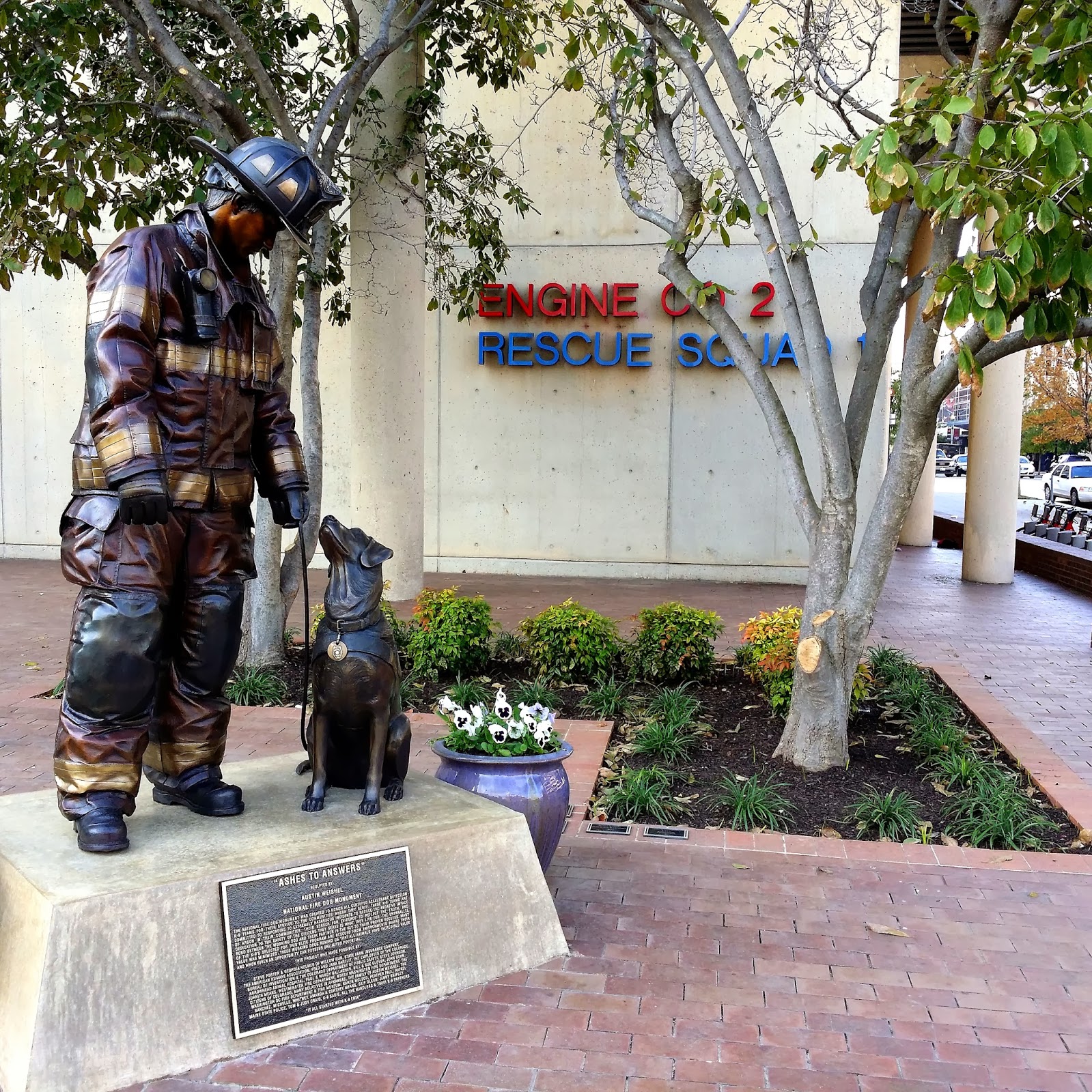 The 42: National Fire Dog Monument