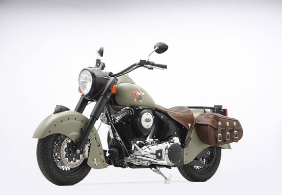 露珊車誌 Luusama Rider Blog Magazine: 美國陸軍最好的電單車——Indian Chief Bomber