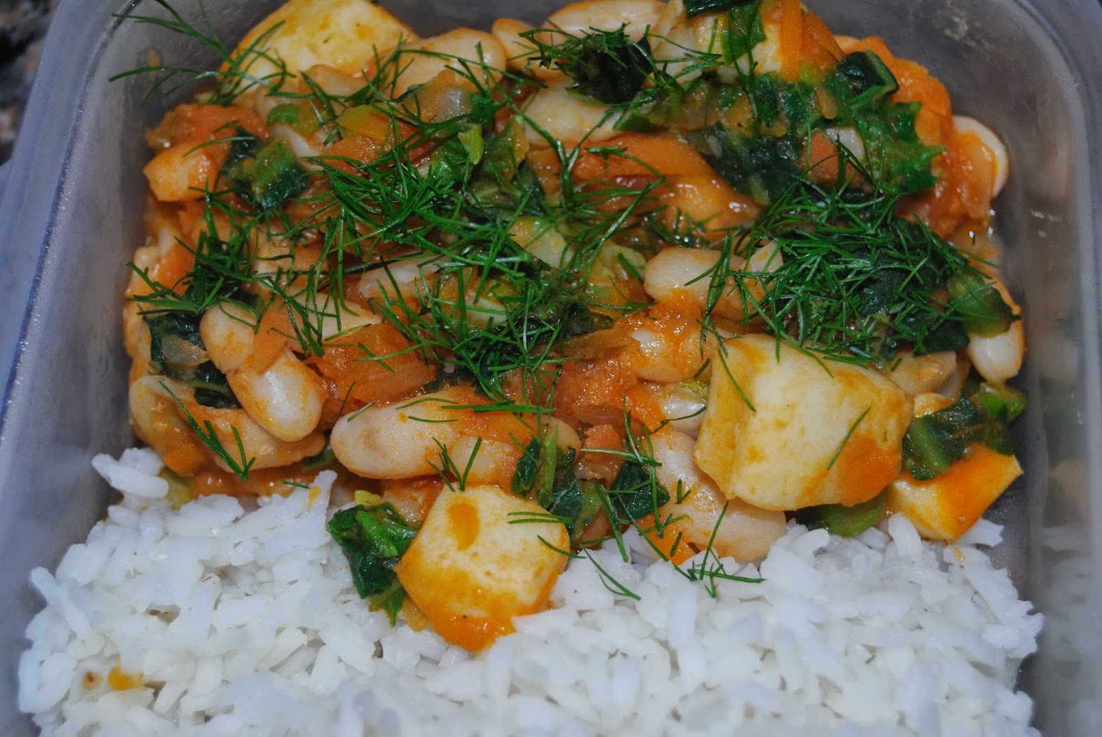 My Kitchen: Potas estufadas com feijão e couve