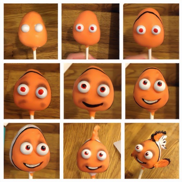 Batter up!: Finding Nemo Cake Pops
