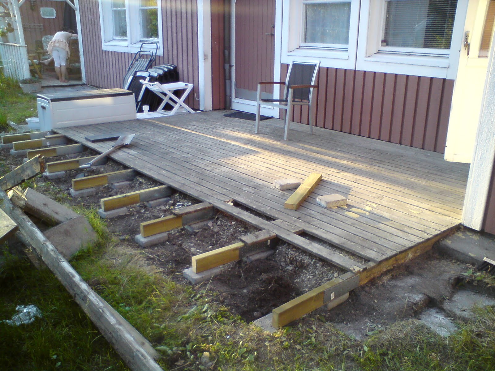 Willemos hus: Ny altan med tak