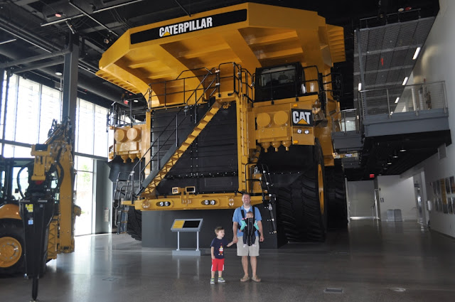 Just A Car Guy: inside the Caterpillar Visitors center in Peoria, is ...