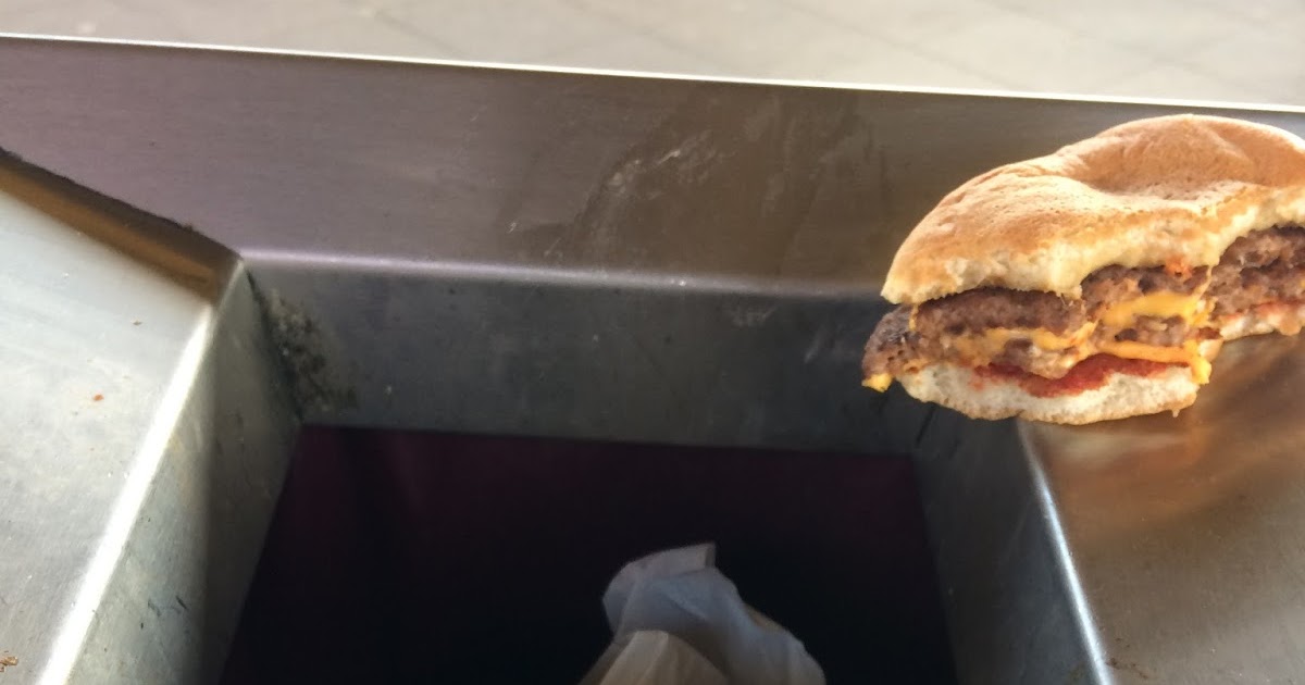 waste bun on waste bin.