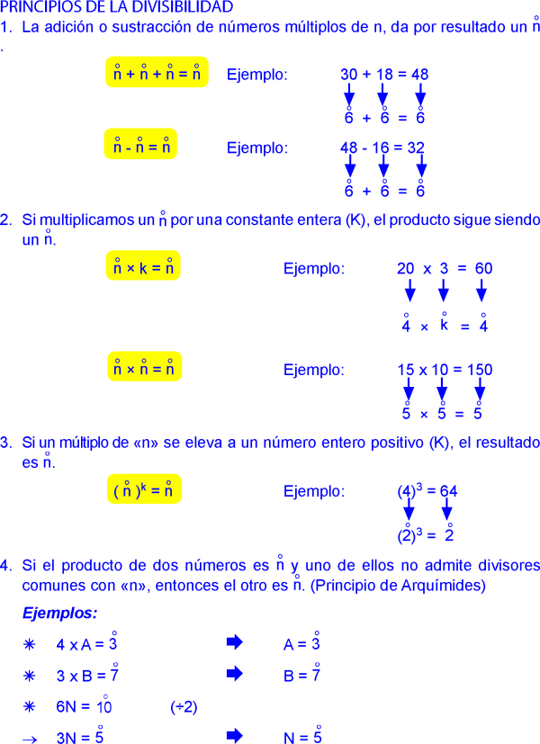 DIVISIBILIDAD EJEMPLOS Y EJERCICIOS RESUELTOS PDF