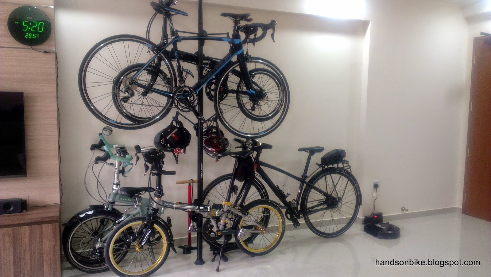 Hands On Bike: Minoura Bike Tower 10 - Extra Bike Cradle