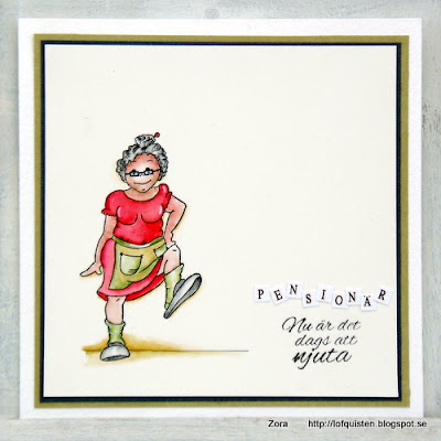 Löfquistens hörna: Gla´ pensionär!
