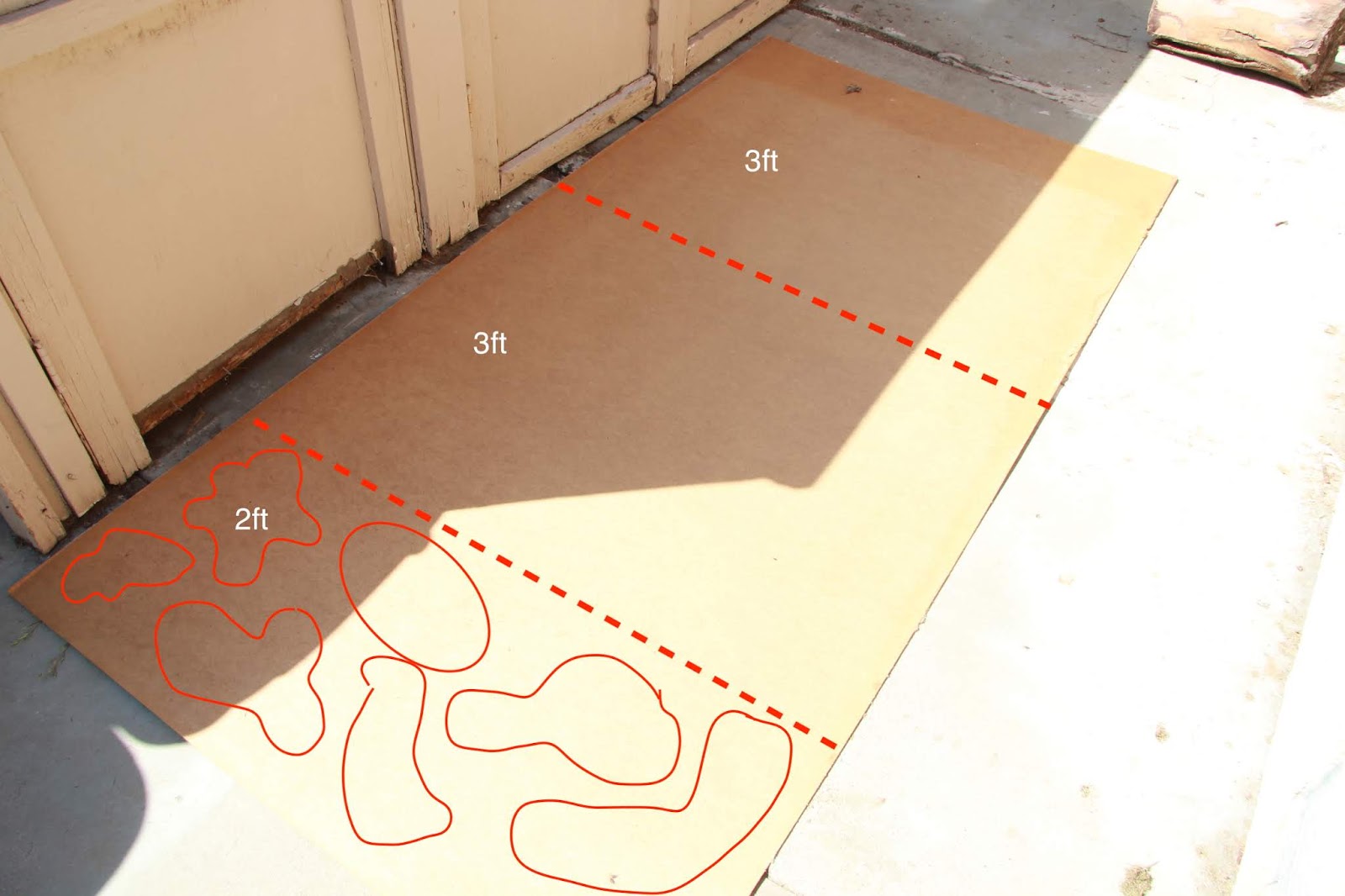 The Weasel's Page of Miniature Painting: Desert Table: Cheap Terrain How-To