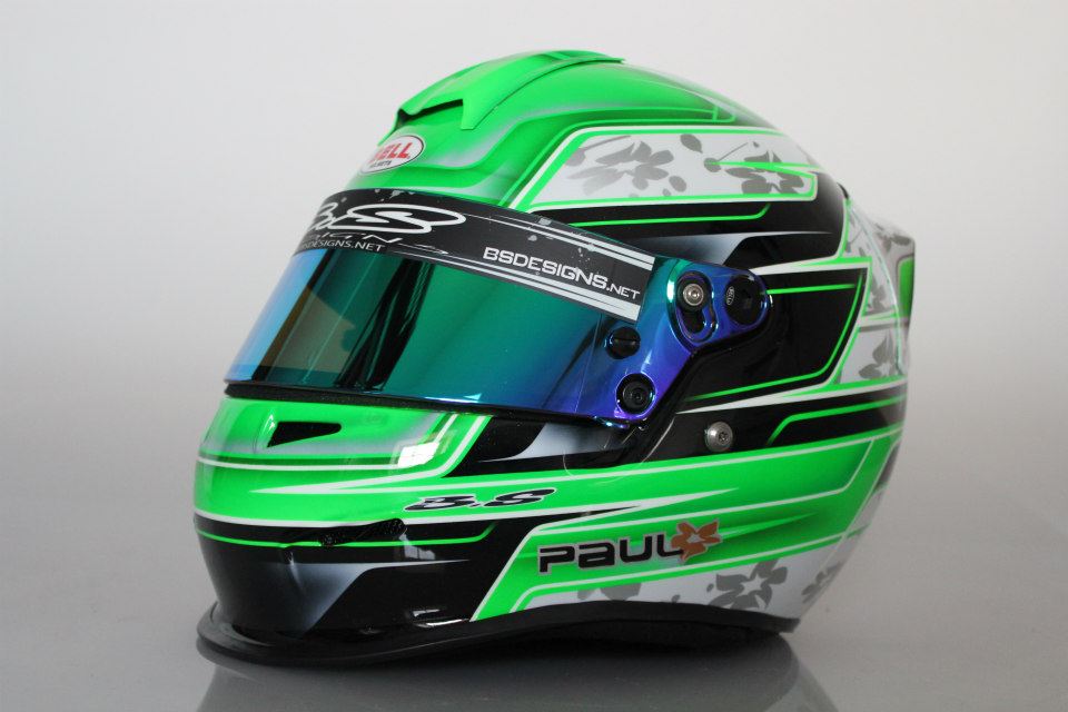 Racing Helmets Garage: Bell RS3 Sport P.Bavarel 2013 by BS Designs