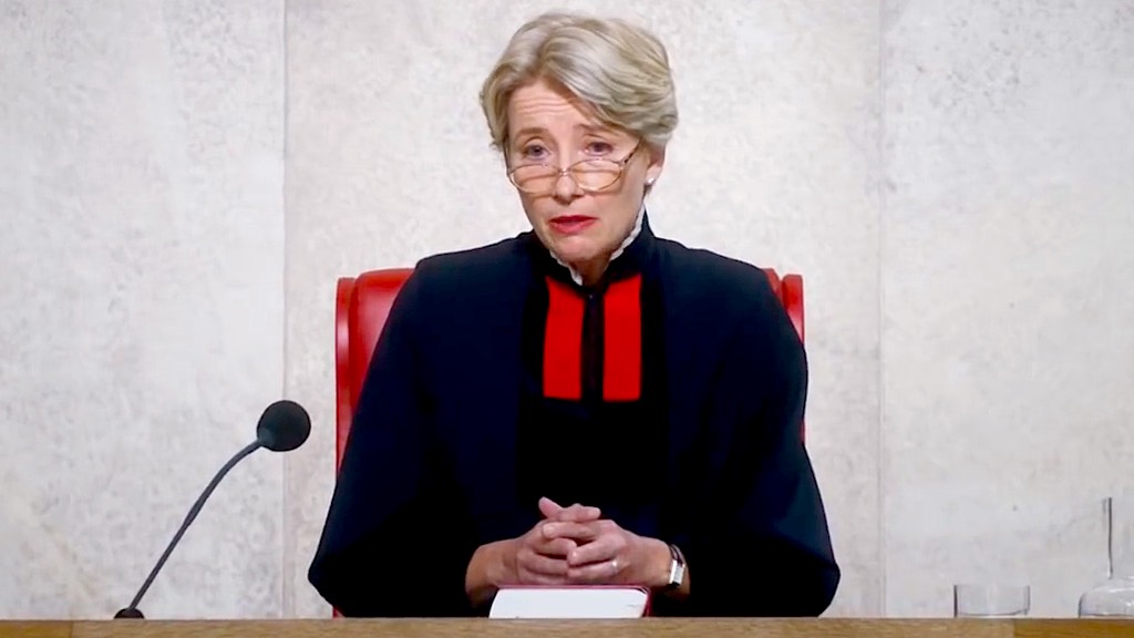 Emma Thompson plays a judge in The Children Hour