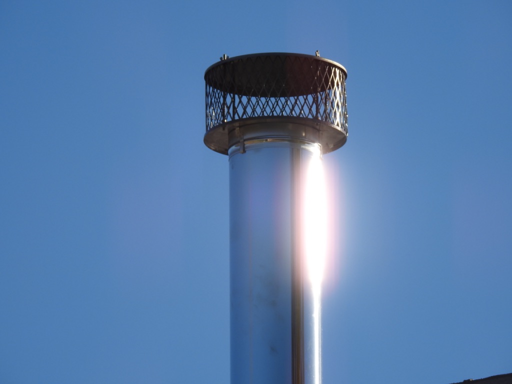 Ajijaakwe: Chimneys in the light, and incredible warmth. But a long way ...