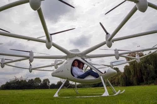 Two person electric 18 rotor helicopter is now flying | NextBigFuture.com