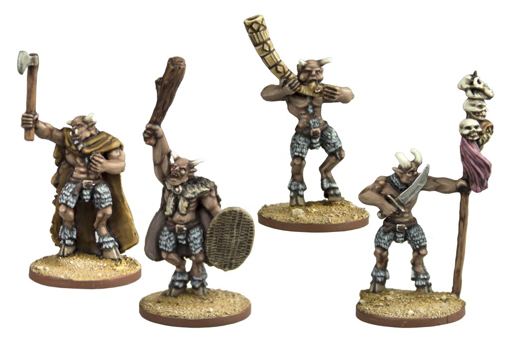 Wargame News and Terrain: Warmongers Miniatures: New Fantasy Beastmen ...