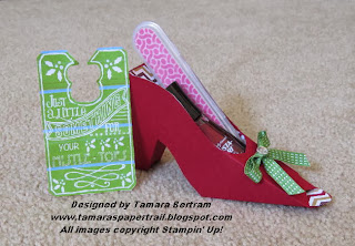 Tamara's Paper Trail: Christmas Shoe Tutorial