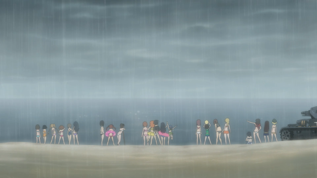 MikeHattsu Anime Journeys: Girls und Panzer - Ōarai Sun Beach