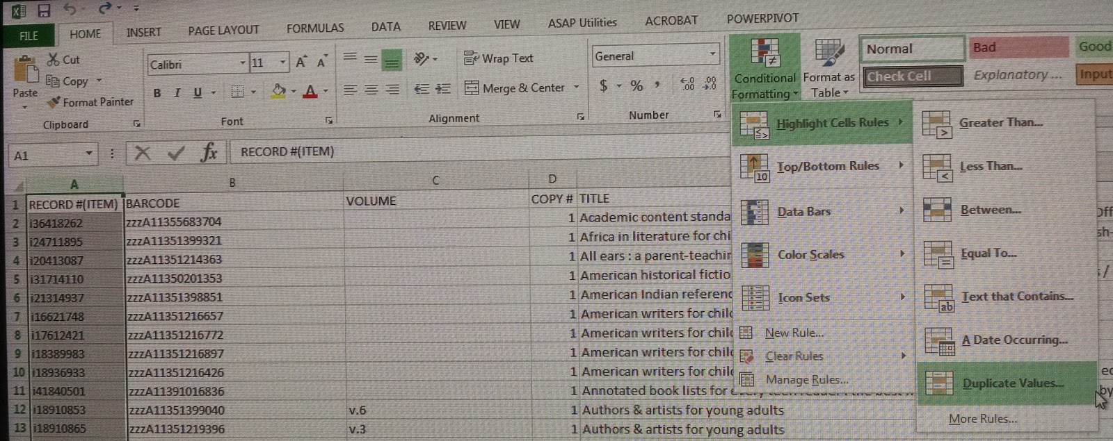 Mark Strang Information Tricks