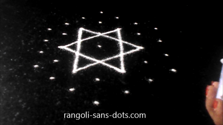 Black and white rangoli designs kolangal