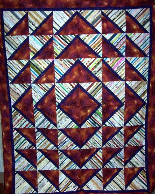 Selvage Blog: Edda's Selvage Quilt - 3