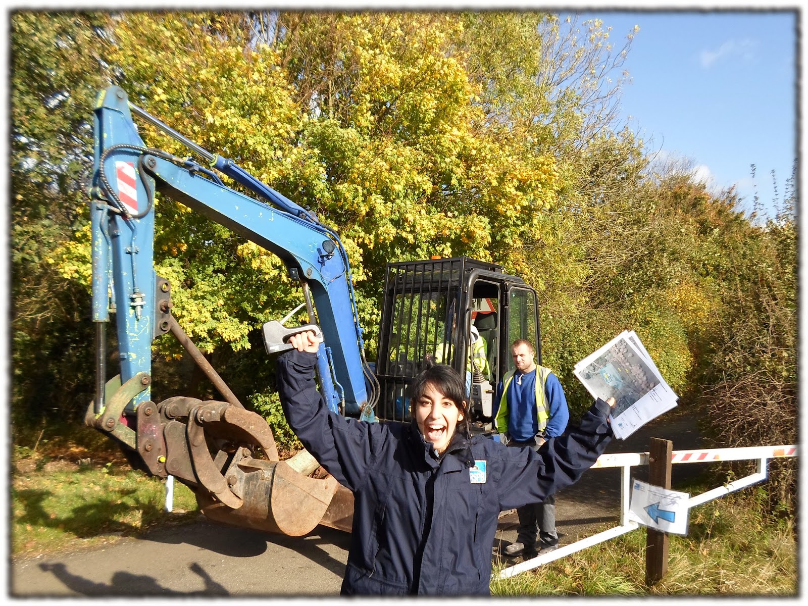 RSPB Sandwell Valley: Breaking ground at Sandwell Valley