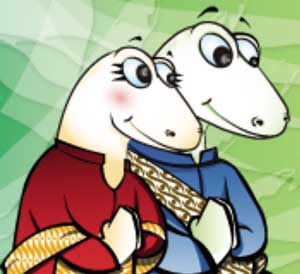 Maskot Sukan SEA Indonesia 2011 : Biawak Komodo | Aku Dan Sesuatu...