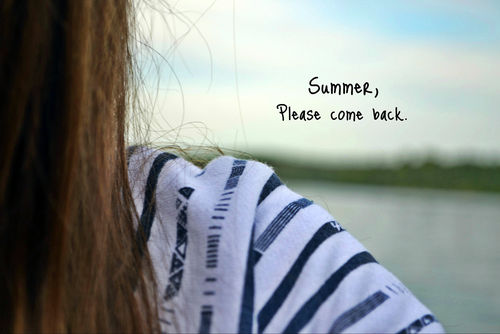 traveller: Summer, please come back