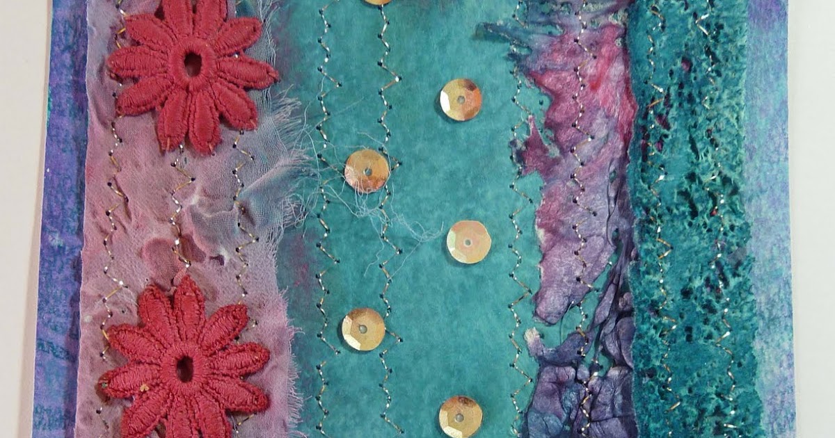 Art Textiles: Mixed media artwork