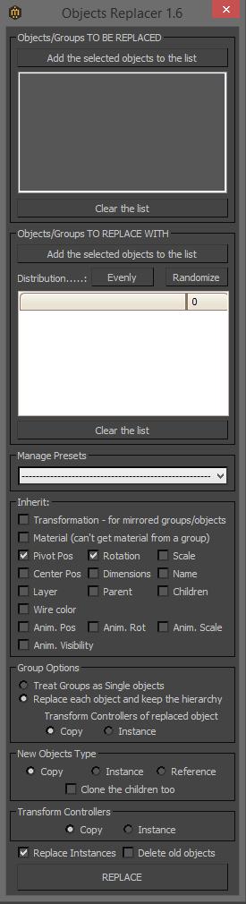 miauu's Objects Replacer | ScriptSpot