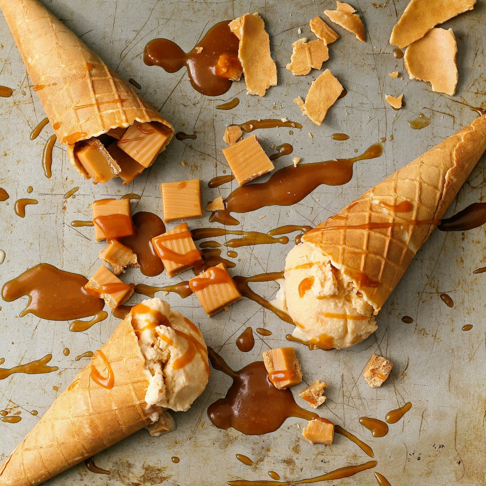 Cupcakes & Couscous: Salted Caramel Toffee Chunk Ice Cream