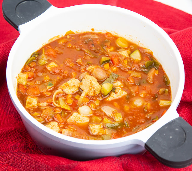 Autumn Stew with Quorn and Red Wine