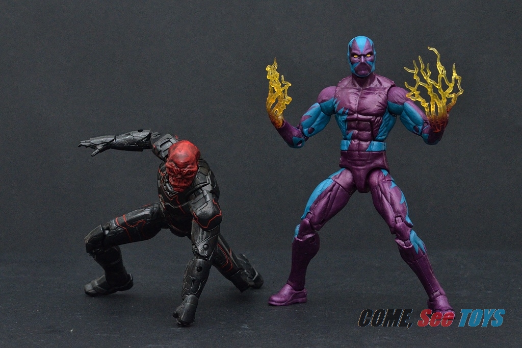 Come, See Toys: Marvel Legends Series Iron Skull & Eel (Abomination BAF ...