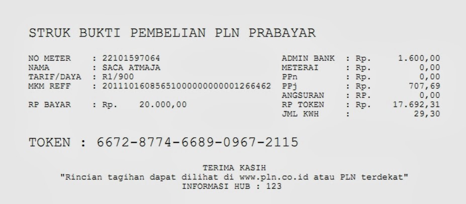 Cara Melihat Struk Pembayaran Tagihan Listrik - Perumperindo.co.id