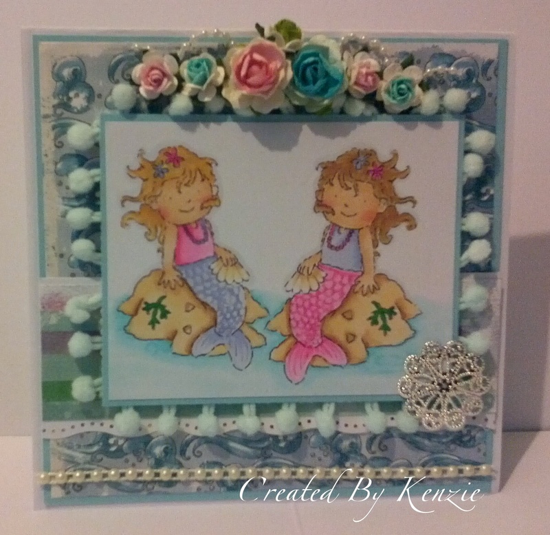 Jellypark Challenges: New Jellypark digi stamps - fairy and mermaid