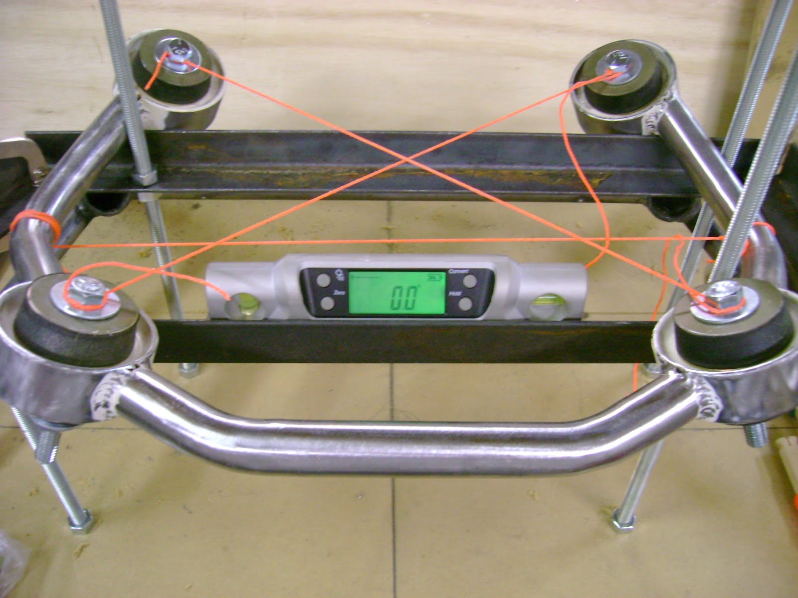 Tailwind Build in Minnesota: Engine mount for dynafocal engine.